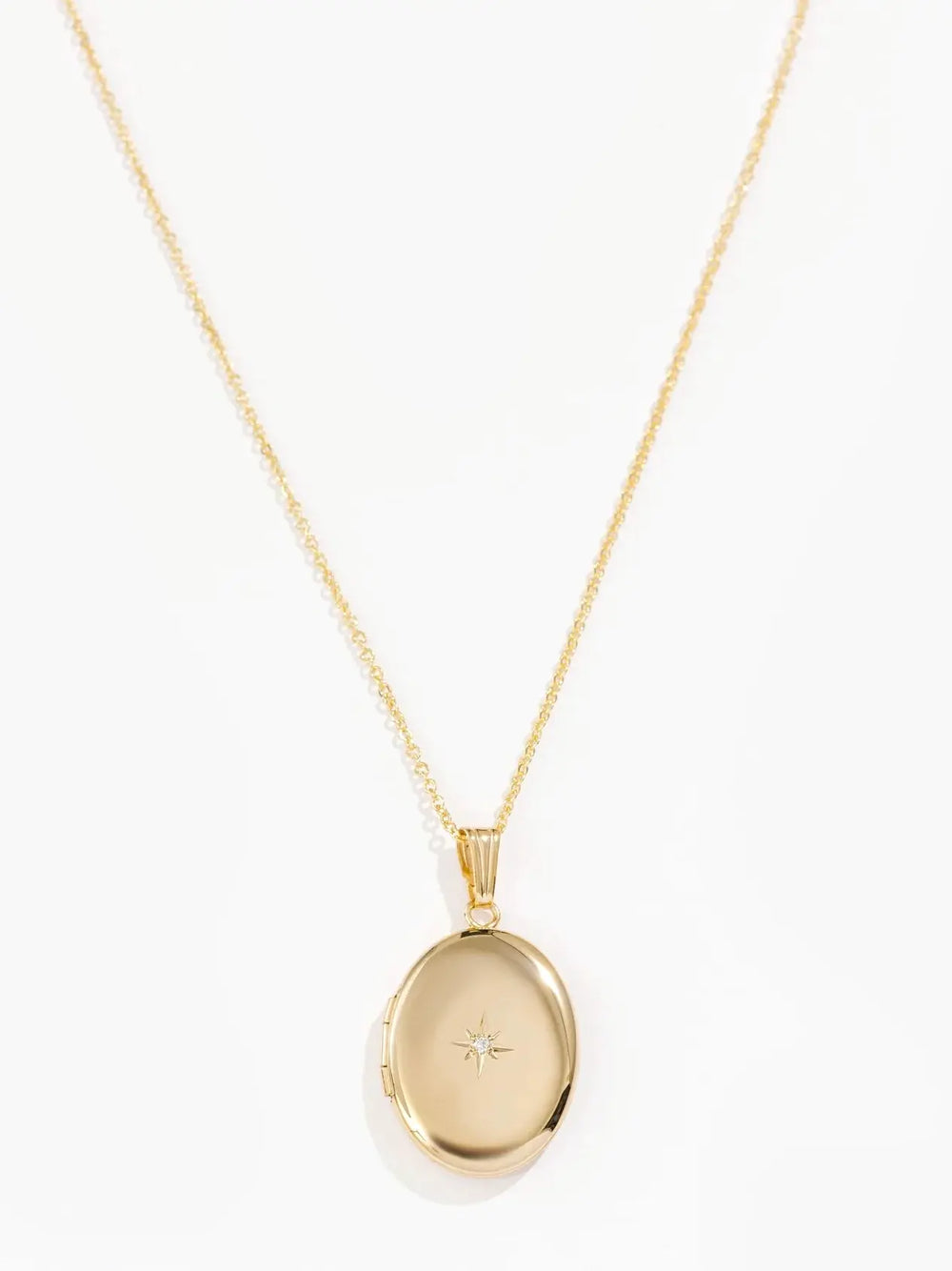 North star locket necklace | 14k gold filled or sterling silver ...
