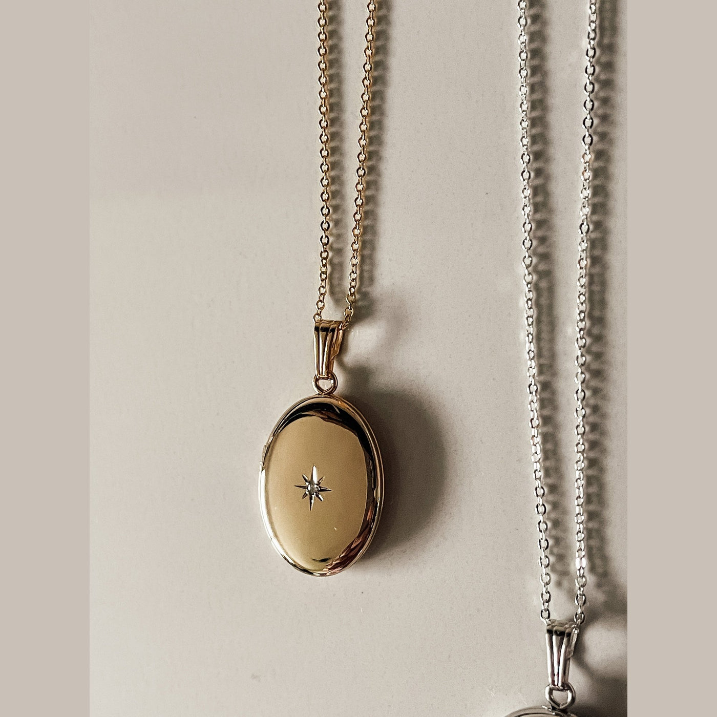North star locket necklace | 14k gold filled or sterling silver ...
